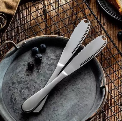 3 In 1 Food Grade 304 Stainless Steel Butter Knife – Pure Fit Story