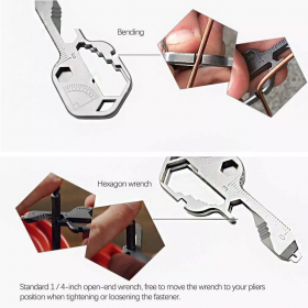 24 in 1 Key shaped pocket tool – Pure Fit Story
